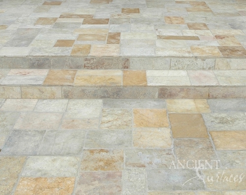 Antique French Limestone Floors Acrane logoed